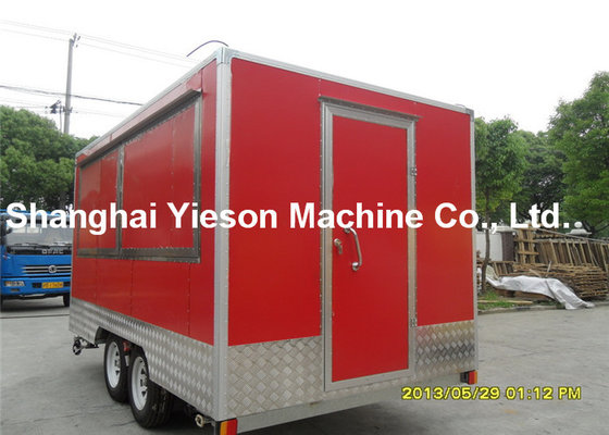 Professional Mobile Food Trailers Commercial Large Street Food Vehicles