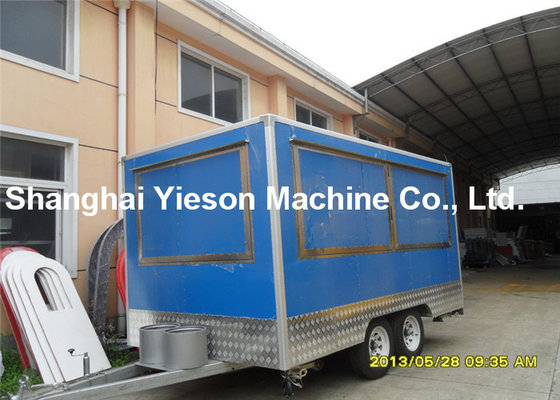 Kitchen Equipment Fiberglass Concession Trailers Outdoor Food Kiosk