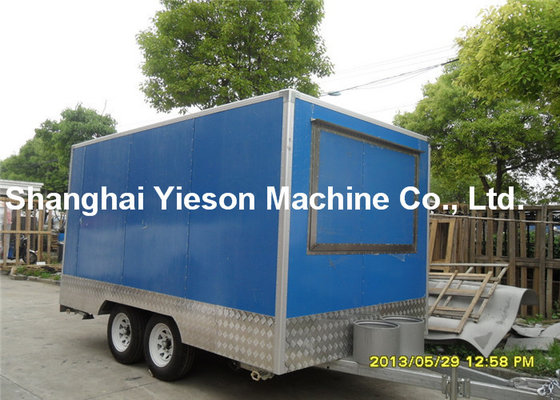 Kitchen Equipment Fiberglass Concession Trailers Outdoor Food Kiosk