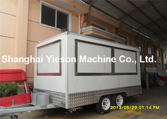 Portable Durable Commercial Kitchen Trailers Mobile Fast Food  Trailers