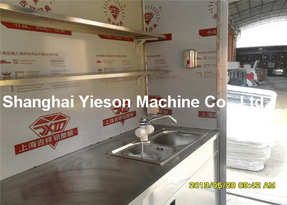 Portable Durable Commercial Kitchen Trailers Mobile Fast Food  Trailers