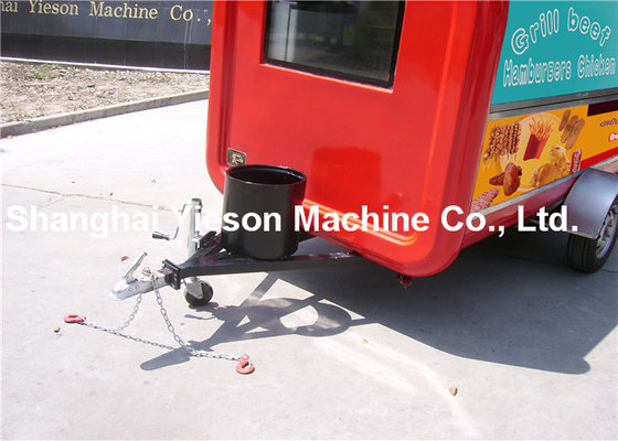 ISO9001 Street Food Vans Perfect Kitchen Equipment Fiberglass