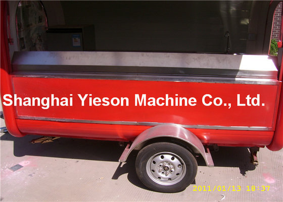 American Standard Mobile Catering Trailers Strong Fiberglass Ice Cream Cart