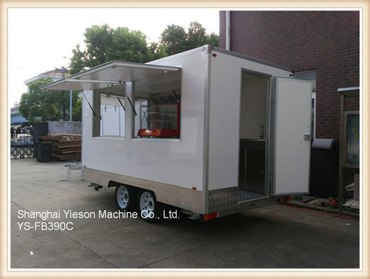 Australian Standard GRP Mobile Kitchen Concession Trailer mobile restaurant for sale