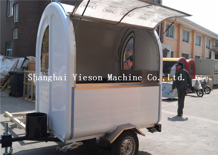 Mini Steel Food Truck Trailers , Mobile Truck Trailer for Ice Porrige