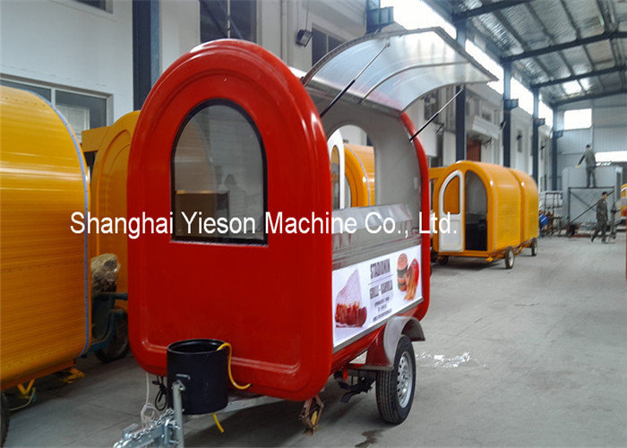 Fast Food Trailers Hamburger Food Truck hot dog cart hot dog cart ISO9001