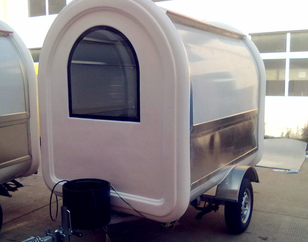 Durable Outdoor Mobile Shop Food Truck Trailers Easy Installation