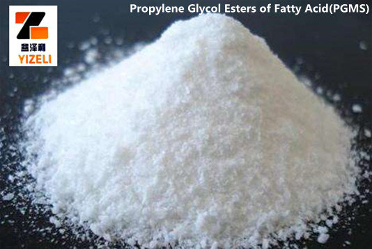 Propylene Glycol Esters of Fatty Acid (PGMS) E477 CAS NO. 1323-39-3 Food Emulsifier Cake Emulsifier