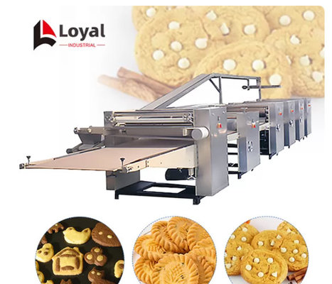 Vegetable Cookies/Sandwich Biscuit Machine 220V/380V With Siemens Motor