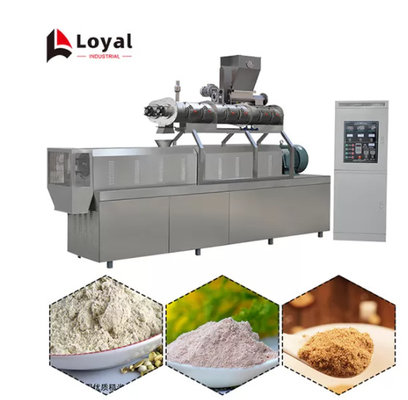 300-500Kg/h Nutritional Powder Baby Food Processing Line For Beans Milk Powder
