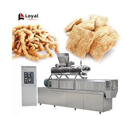 800-2000kg/h Soyabean Badi Making Machine With Double Screw Extruder