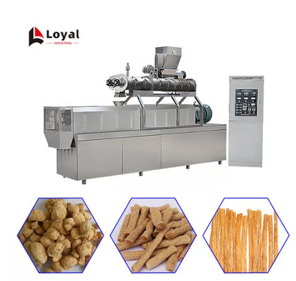 11-20kw Automatically Textured Vegetable Protein TVP Line Machine 600-1000kg/h