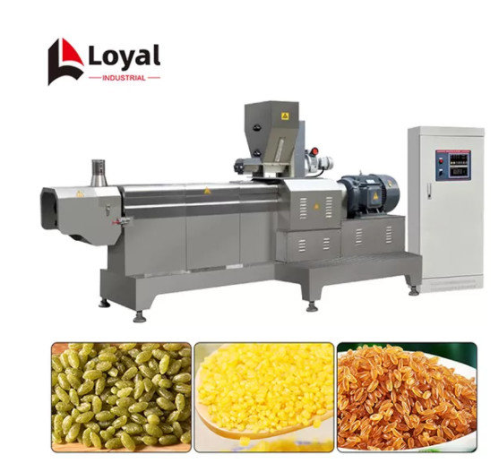 Multifunction Artificial Rice Making Machine Twin-Screw, Convenience Rice Production Line