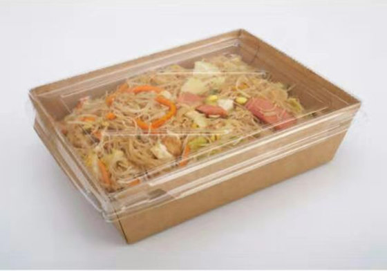 takeaway food packaging container kraft food packaging box lunch box