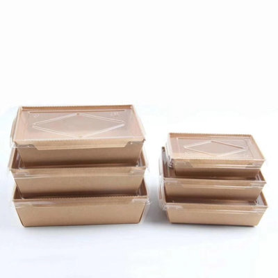 takeaway food packaging container kraft food packaging box lunch box