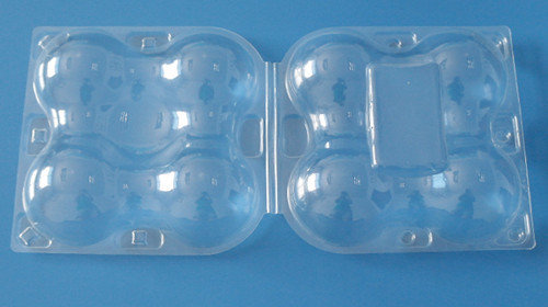 fruit packaging container for apples 4 pcs disposable plastic fruit packaging punnets FDA EU offer