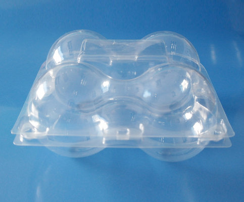 fruit packaging container for apples 4 pcs disposable plastic fruit packaging punnets FDA EU offer