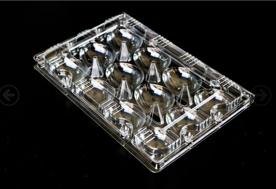 Disposable plastic fruit packaging container Food grade material PET plastic strawberry packaging box FDA EU approved