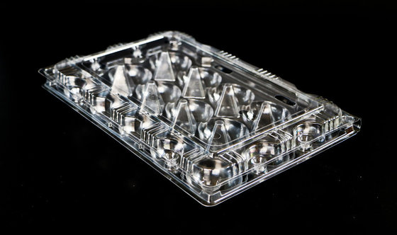Disposable plastic fruit packaging container Food grade material PET plastic strawberry packaging box FDA EU approved