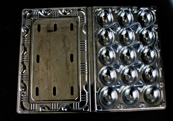 Disposable plastic fruit packaging container Food grade material PET plastic strawberry packaging box FDA EU approved