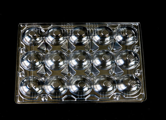 Disposable plastic fruit packaging container Food grade material PET plastic strawberry packaging box FDA EU approved