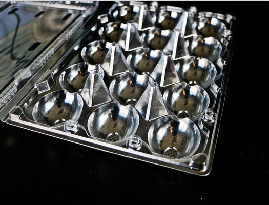 Disposable plastic fruit packaging container Food grade material PET plastic strawberry packaging box FDA EU approved