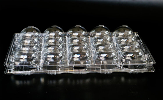 China Supply plastic fruit packaging container Food grade material PET plastic strawberry packaging box FDA EU approved
