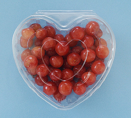 Fruit packaging container Food grade material PET plastic blueberry packaging box FDA EU approved