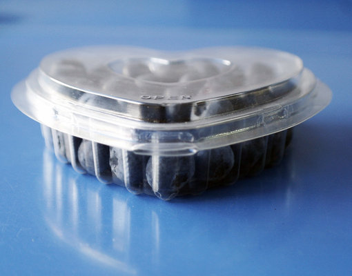 Fruit packaging container Food grade material PET plastic blueberry packaging box FDA EU approved