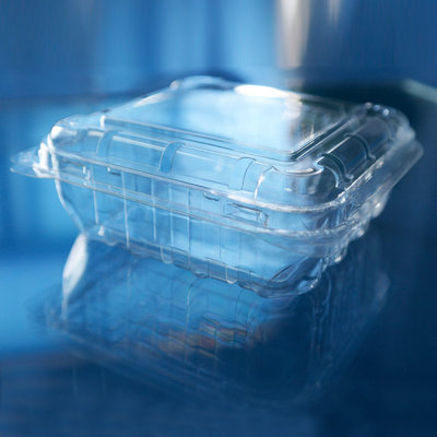 Disposable plastic fruit packaging punnets 125 Grams Blueberry packaging container PET food grade material packaging box