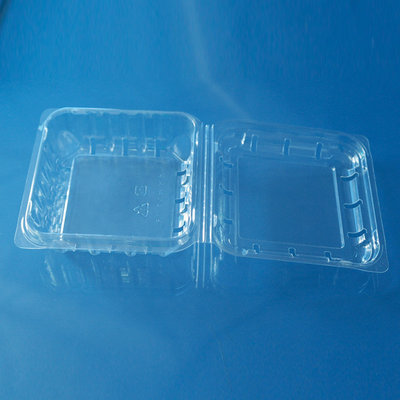 Disposable plastic fruit packaging punnets 125 Grams Blueberry packaging container PET food grade material packaging box