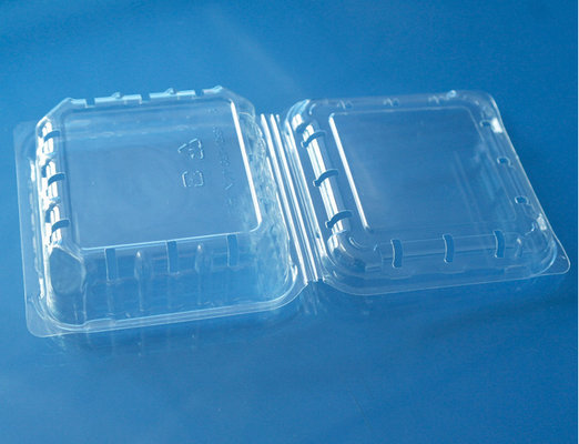 Disposable plastic fruit packaging punnets 125 Grams Blueberry packaging container PET food grade material packaging box