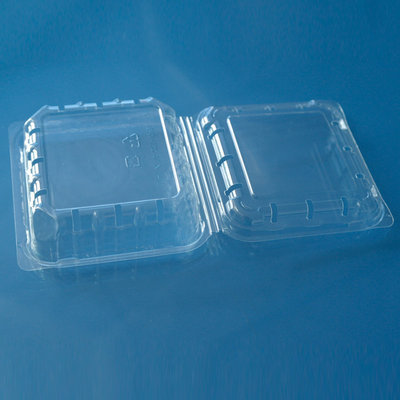 Disposable plastic fruit packaging punnets 125 Grams Blueberry packaging container PET food grade material packaging box