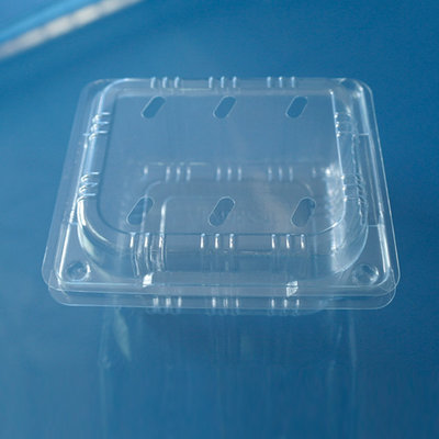 PET Food grade Disposable plastic strawberry packaging punnets 250 grams Tomatoes Mushroom packaging box FDA EU approved