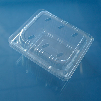PET Food grade Disposable plastic strawberry packaging punnets 250 grams Tomatoes Mushroom packaging box FDA EU approved