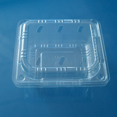PET Food grade Disposable plastic strawberry packaging punnets 250 grams Tomatoes Mushroom packaging box FDA EU approved