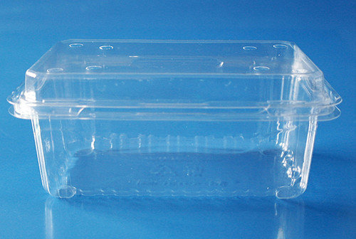 400 grams Disposable plastic strawberry packaging box PET food grade fruit packaging box Made in China
