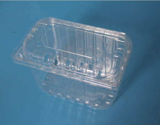 Disposable plastic strawberry grape packaging box PET food grade fruit packaging box Made in China FDA EU approved