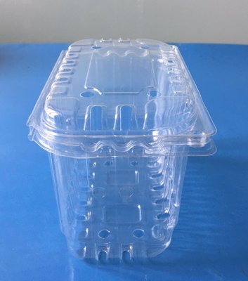 Disposable plastic strawberry grape packaging box PET food grade fruit packaging box Made in China FDA EU approved