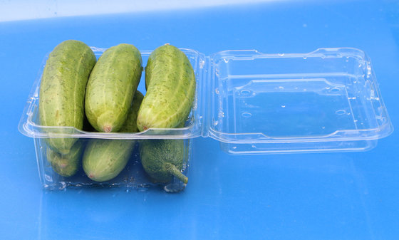 Disposable plastic strawberry grape packaging box PET food grade fruit vegetable packaging box FDA EU Approved