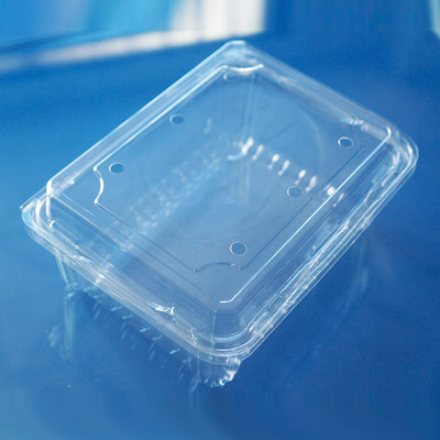 Disposable plastic strawberry grape packaging box PET food grade fruit vegetable packaging box FDA EU Approved