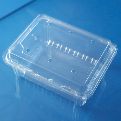 Disposable plastic strawberry grape packaging box PET food grade fruit vegetable packaging box FDA EU Approved