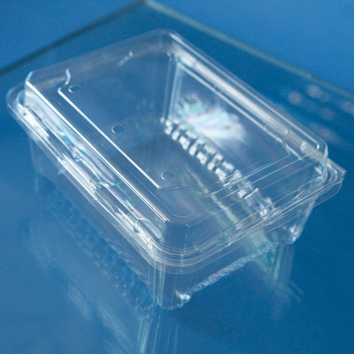 Disposable plastic strawberry grape packaging box PET food grade fruit vegetable packaging box FDA EU Approved
