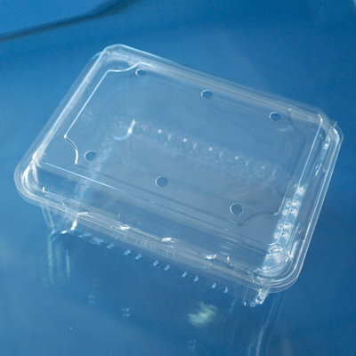 Disposable plastic strawberry grape packaging box PET food grade fruit vegetable packaging box FDA EU Approved