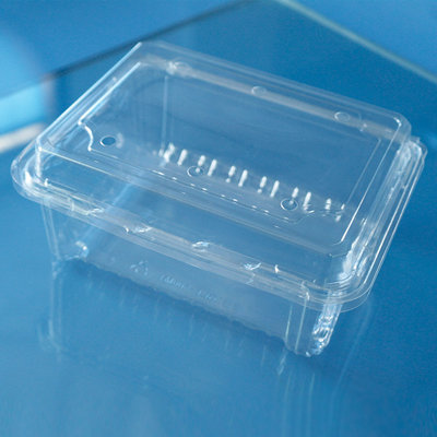 Disposable plastic strawberry grape packaging box PET food grade fruit vegetable packaging box FDA EU Approved