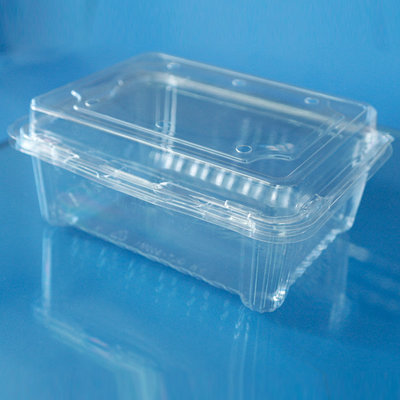 Disposable plastic strawberry grape packaging box PET food grade fruit vegetable packaging box FDA EU Approved