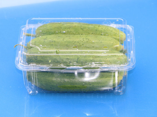 Disposable plastic strawberry grape packaging box PET food grade fruit vegetable packaging box FDA EU Approved