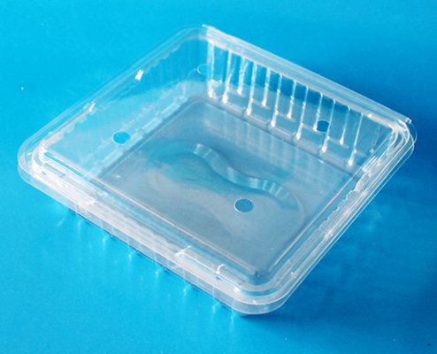 Good quality Disposable plastic strawberry packaging box PET food grade fruit packaging box FDA EU Approved