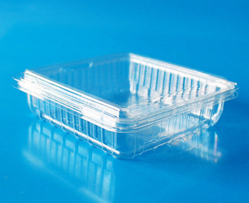 Good quality Disposable plastic strawberry packaging box PET food grade fruit packaging box FDA EU Approved
