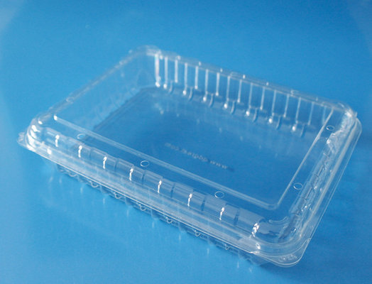 Disposable plastic strawberry packaging box PET food grade fruit blueberry strawberry 500g packaging box FDA EU Approved